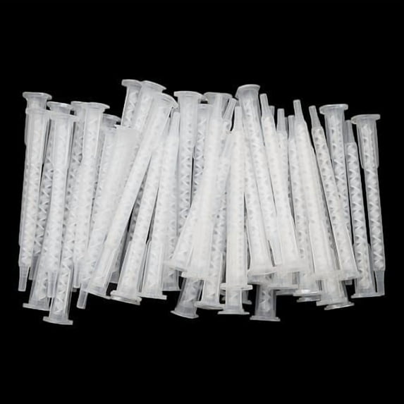 50PCS Epoxy Mixing Nozzle, Static Mixing Nozzle Adhesive Cartridge Tip ...
