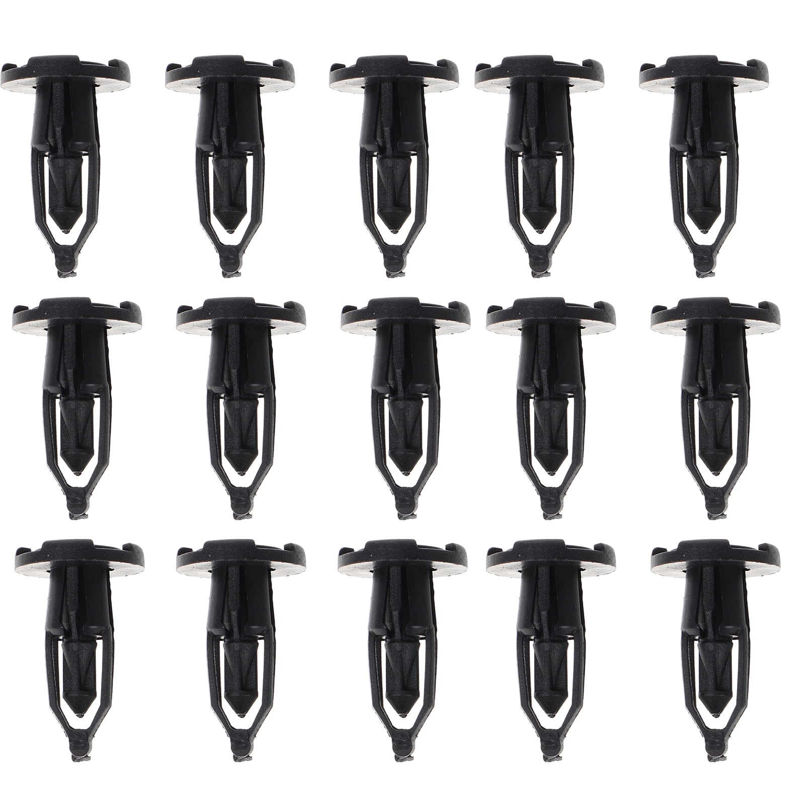 50PCS Fastener Rivet Rear Front Bumper Cover Fender Grille Push Type ...