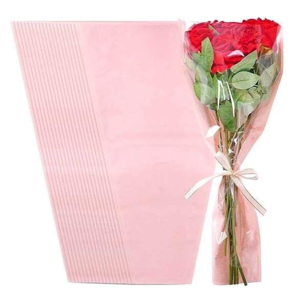 20 Sheets Flower Wrapping Paper - Waterproof Floral Bouquet Wrapping ...