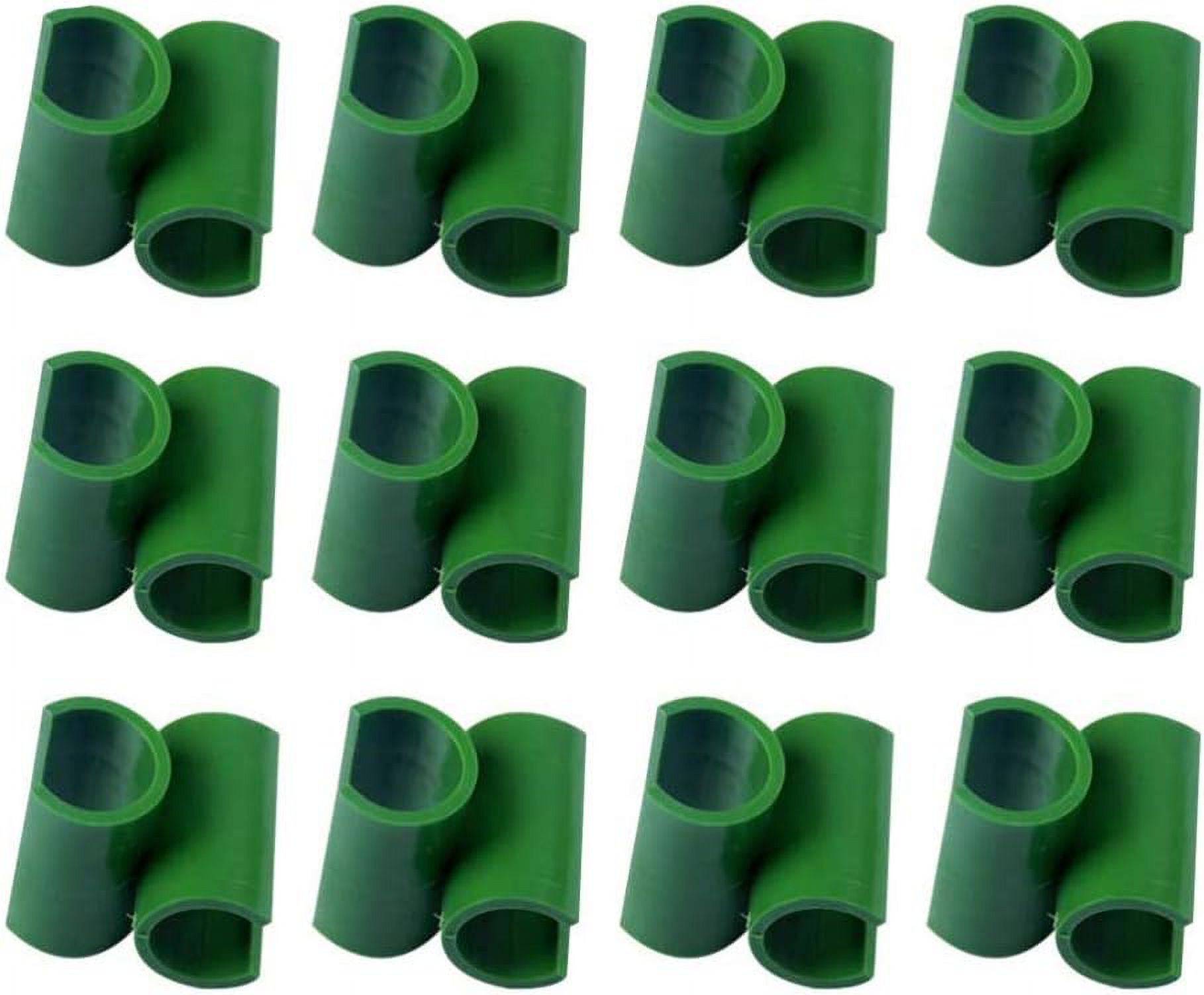 50PCS Garden Trellis Plant Connector Clips Rotatable Rod Connector ...