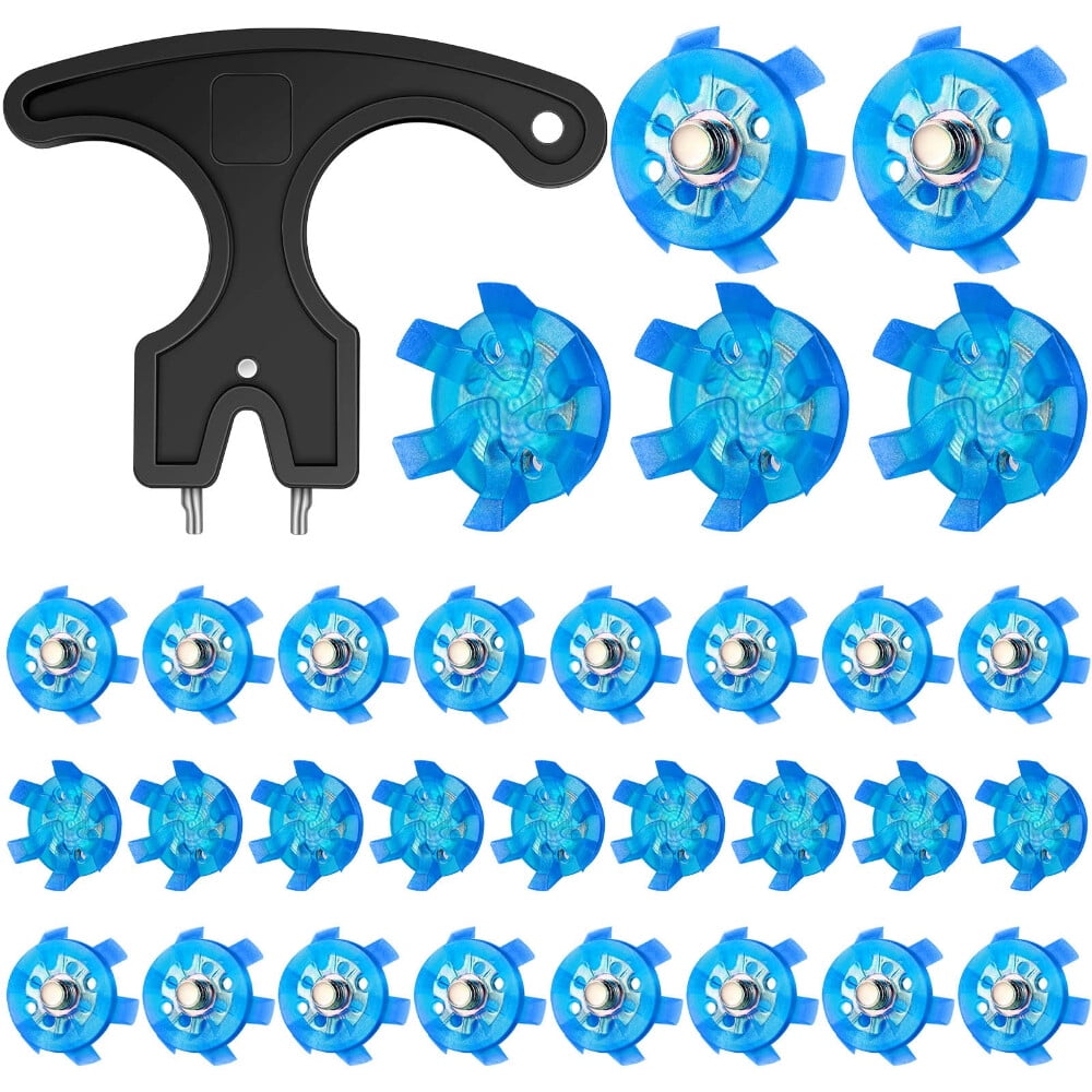 50PCS Golf Shoe Spikes Replacement Studs Soft Fast Twist Cleat For ...
