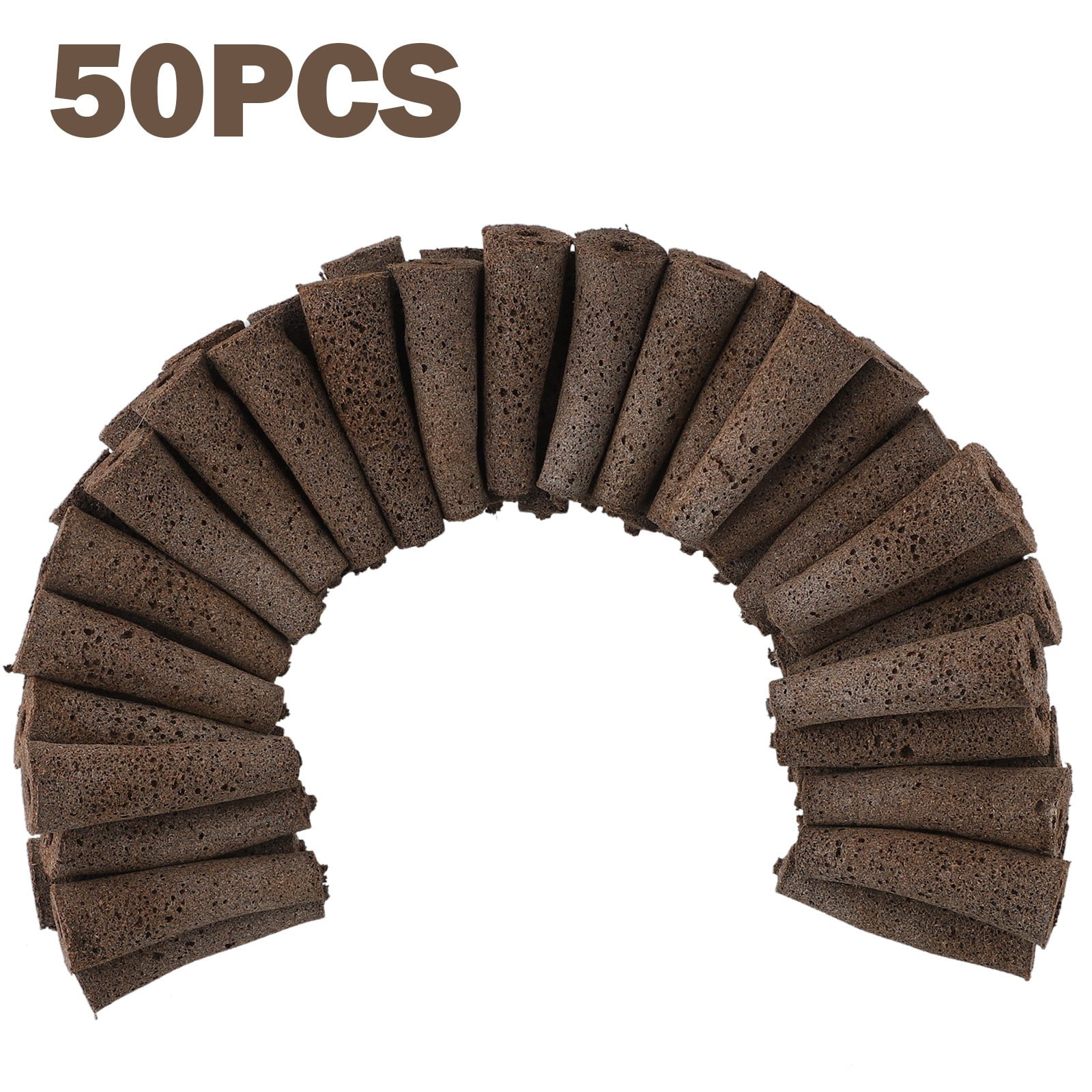 50PCS Grow Sponges Starter Pods Root Growth Sponge Plugs for Hydroponic ...