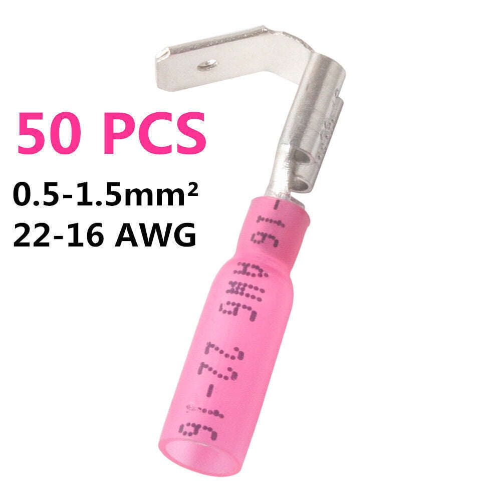 50PCS Heat Shrink Marine Grade Piggy Back Crimp Connectors Terminals ...