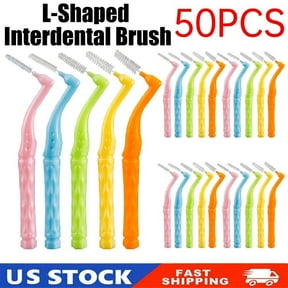 Sulcabrush Dental Brush Handle with Bristle (Pack of 3), Better than ...