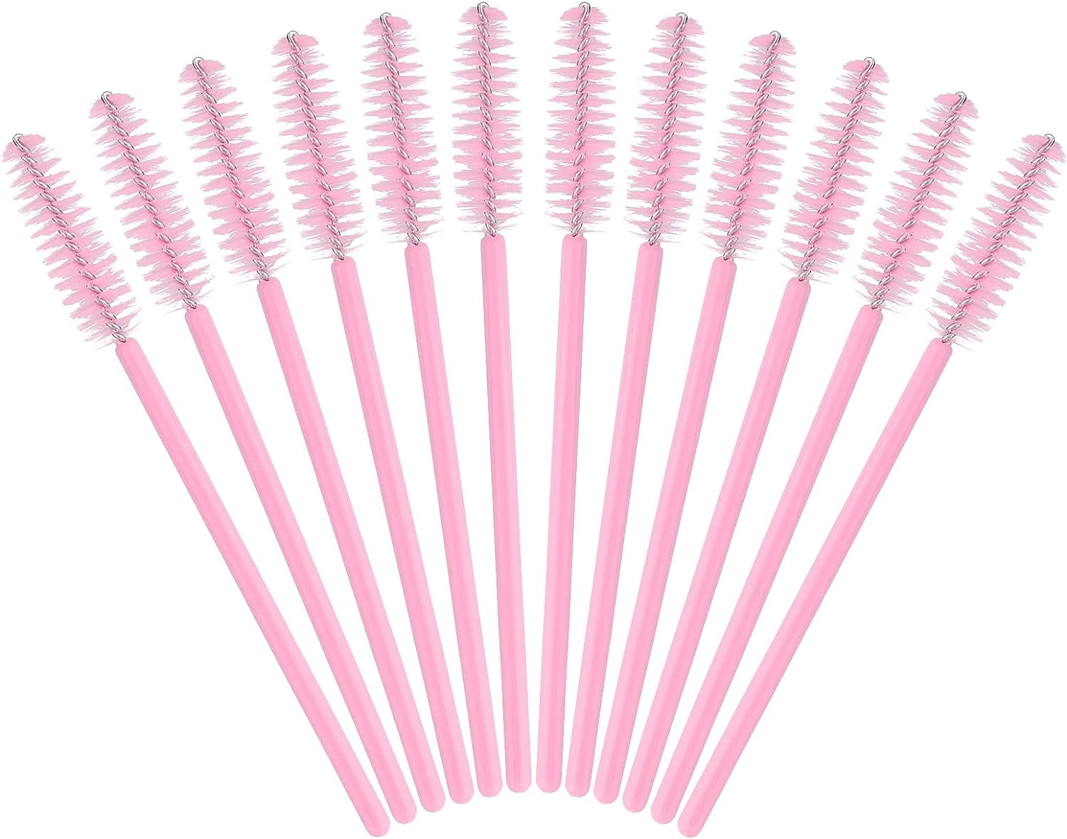 50PCS Mascara Wands Disposable Eyelash Eyebrow Spoolie Brush for Makeup ...