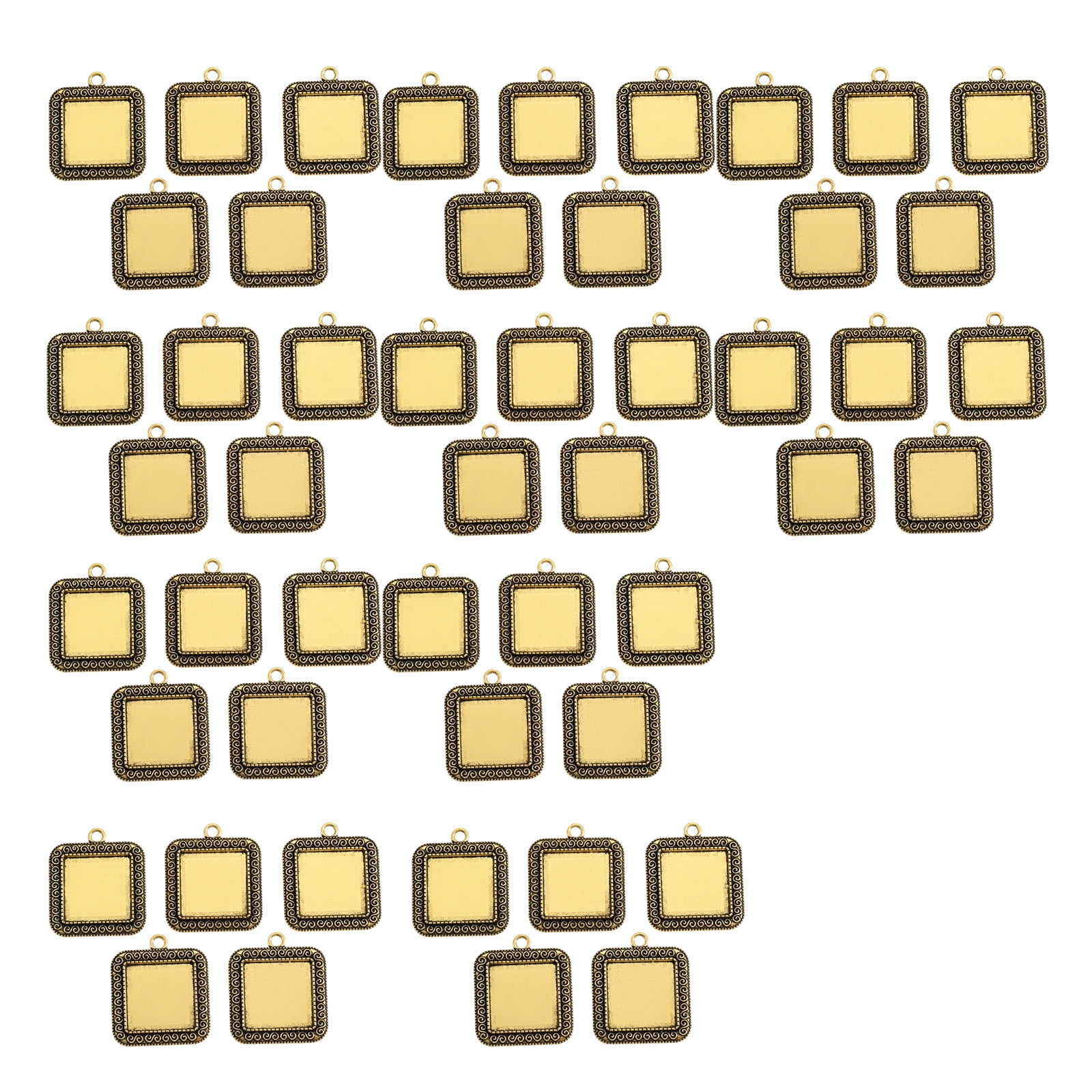 50PCS Multifunctional Square Stand Suitable for Jewelry Displaying 20mm ...