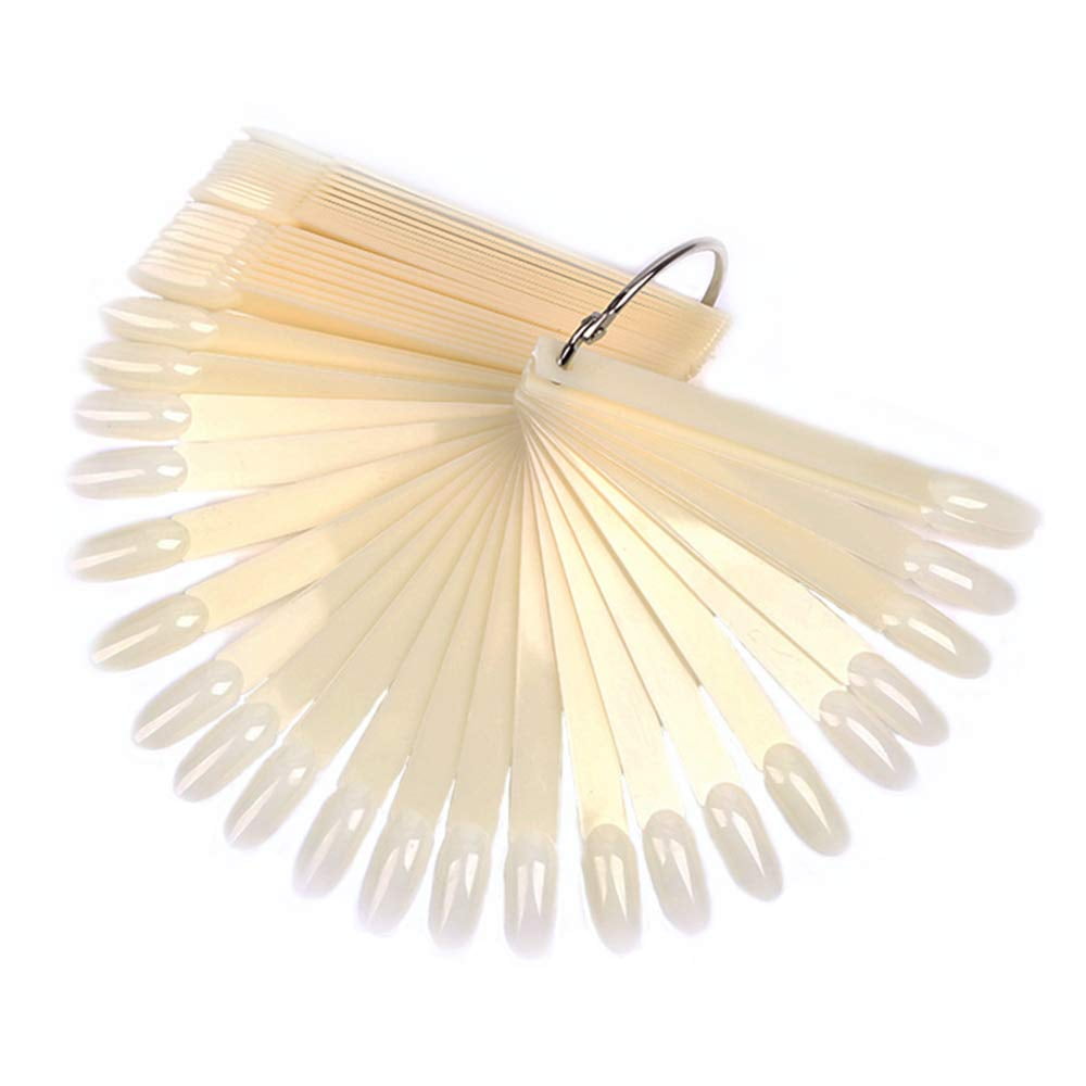 50PCS Nail Swatch Sticks,DIY Nail Color Sample Sticks,Nail Accessories ...