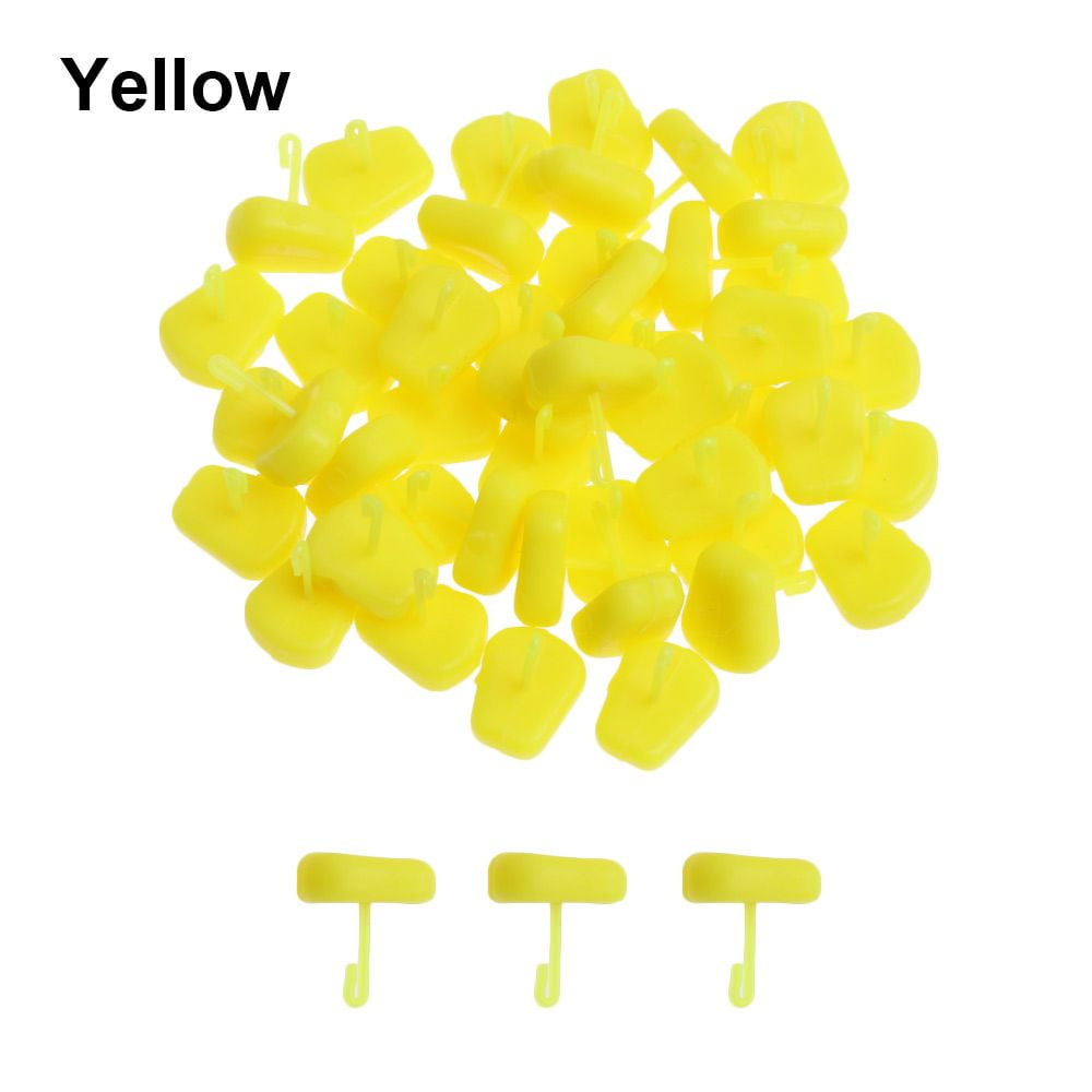 50PCS New Pop UP Boilies Stop Ronnie Rig Low Corn Bait Hook Stops Beads ...