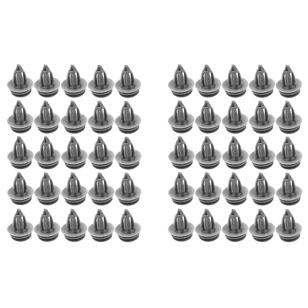 50PCS Nylon Door Trim Panel Retainers Clips for BMW E46 E90 E36 E60 E63 ...