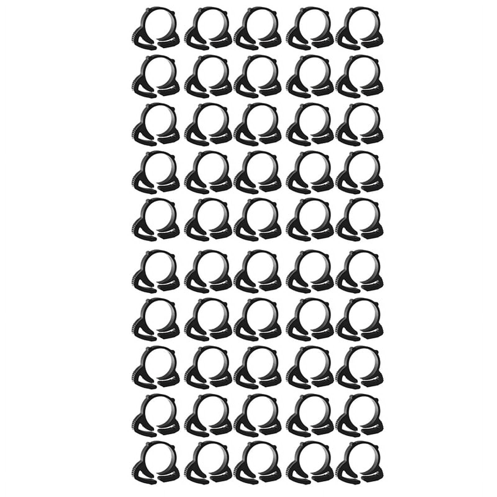 50PCS PE Pipe Clamp Φ20 Irrigation Pipe Fixed to Prevent Water Leakage ...
