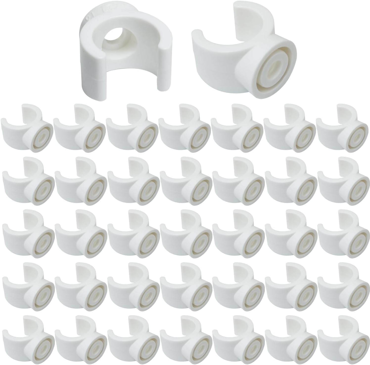 50PCS PEX Pipe Clamps Pipe Hanger Clamps 1/2 inch PVC Water Pipe ...