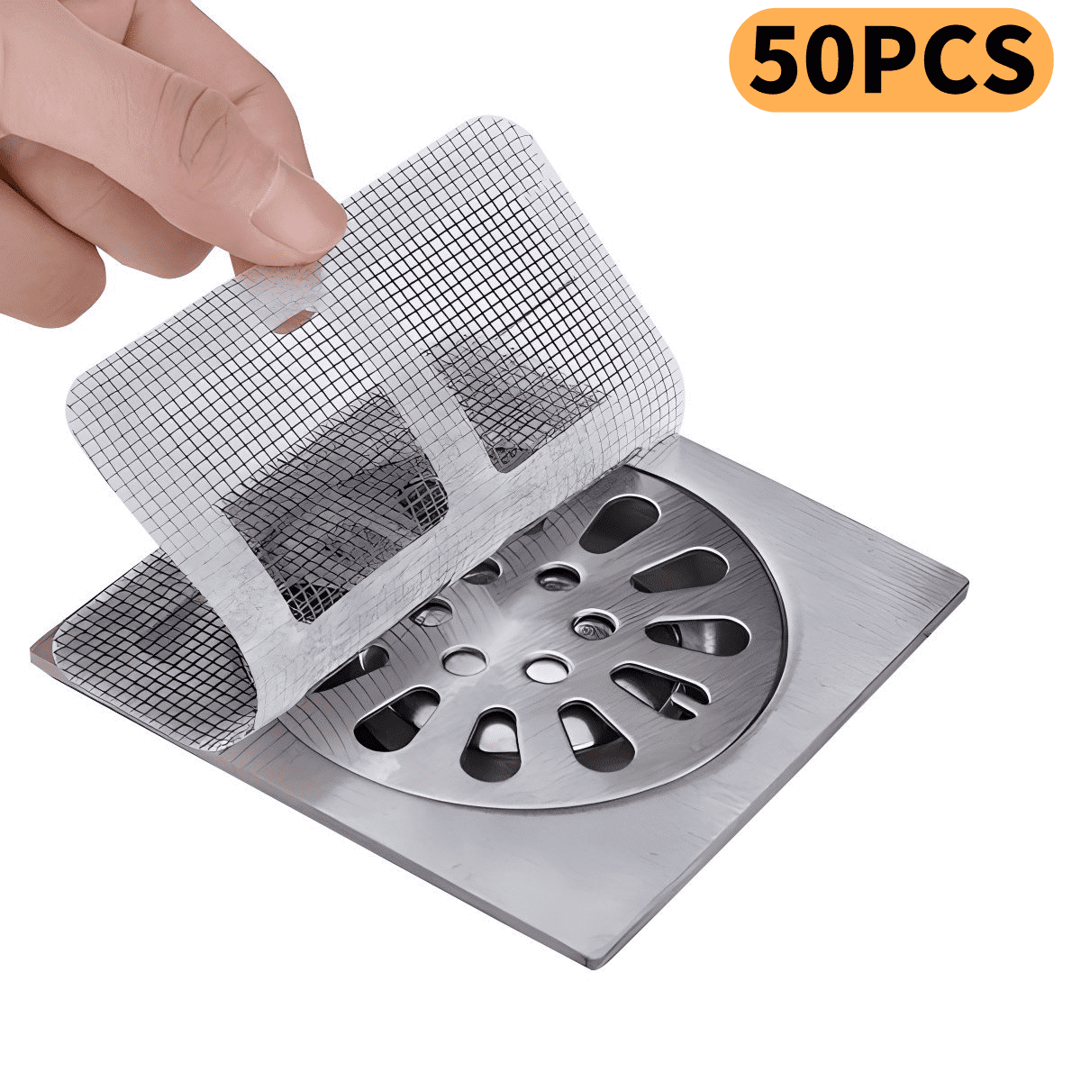 Kabuer Disposable Shower Drain Hair Catchers, Keep Bathroom, Laundry ...