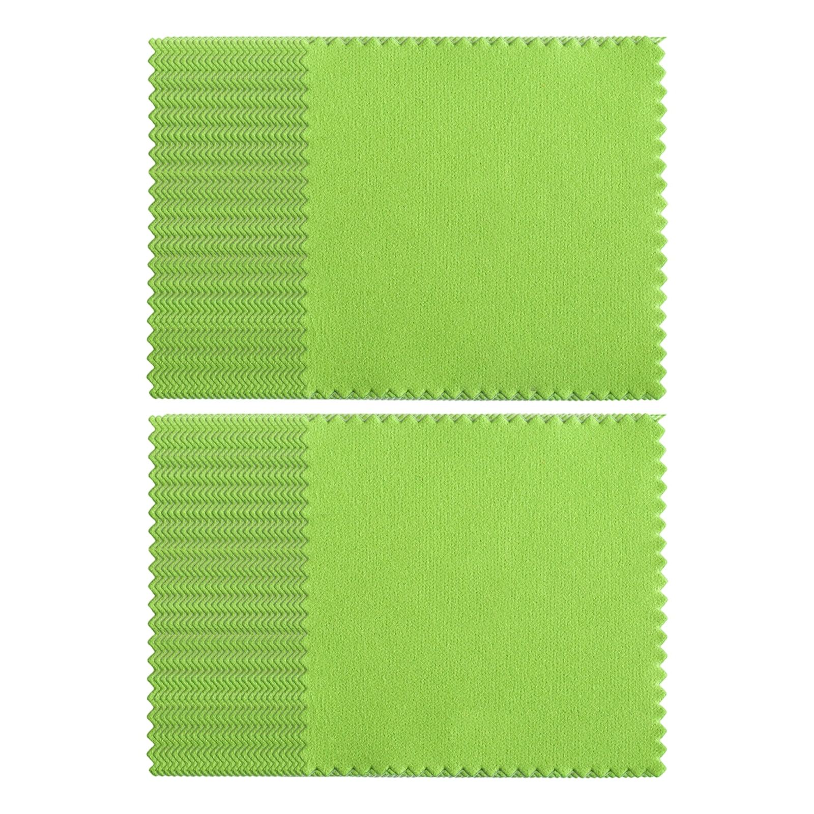 50PCS Practical Jewelry Cleaning Fabric Polishing Cloth 17 Color Option ...