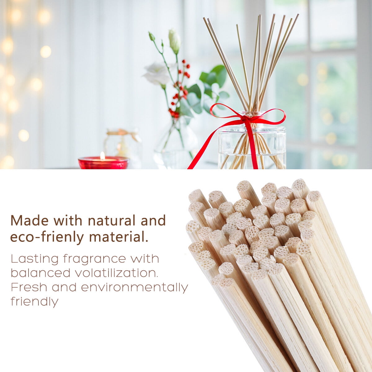 50pcs Replacement Rattan Sticks for Aroma Diffusers - Walmart.com