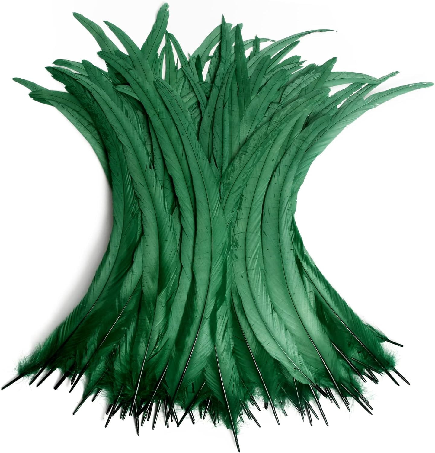 50PCS Rooster Coque Tail Feathers Bulk Natural 14-16Inch 35-40cm for ...