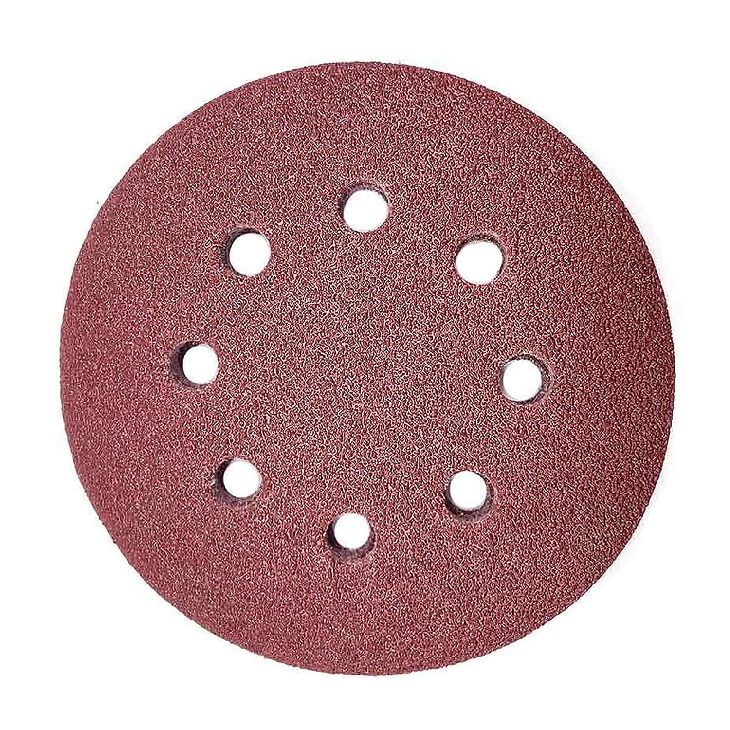 50PCS Sanding Discs Pads 60 Grits 5 Inch Hook and Loop 8-Holes ...