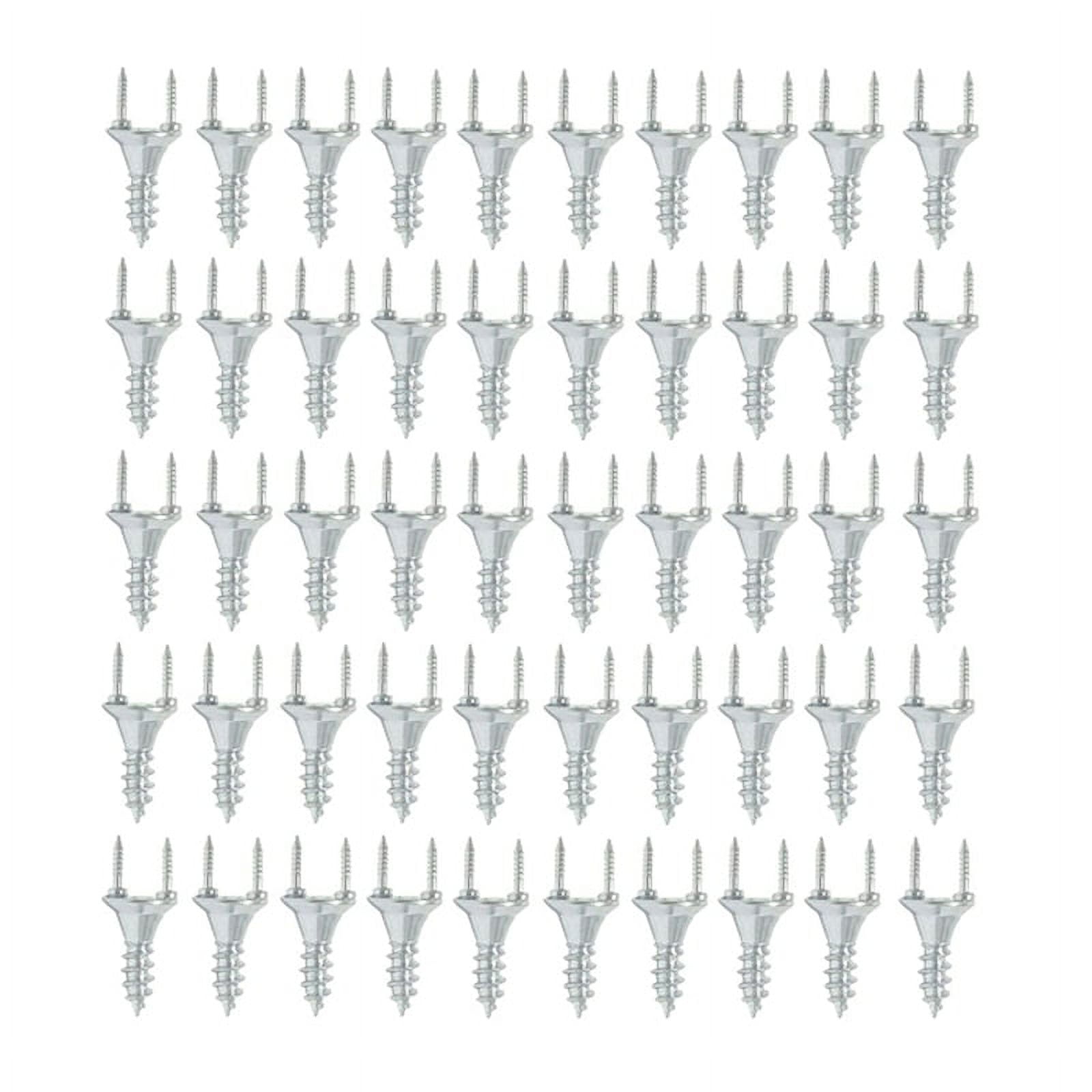 50PCS Seamless Nails Double-Headed Screw Solid Wood Baseboard Seamless ...