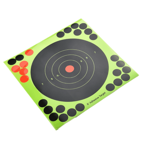 50PCS Shooting Targets 8" Self Adhesive Paper Reactive Splatter Target ...