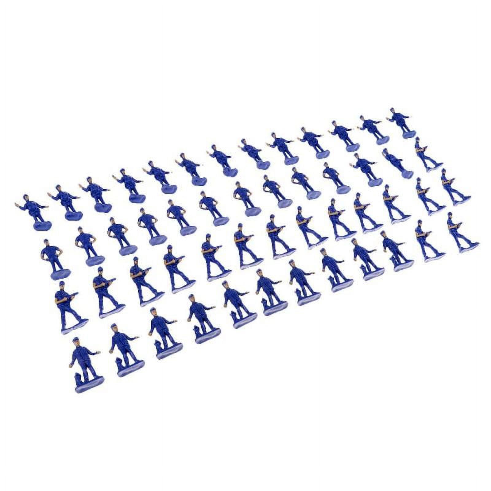 50PCS Simulation Action Figure Painted Police Figure Miniatures Model ...
