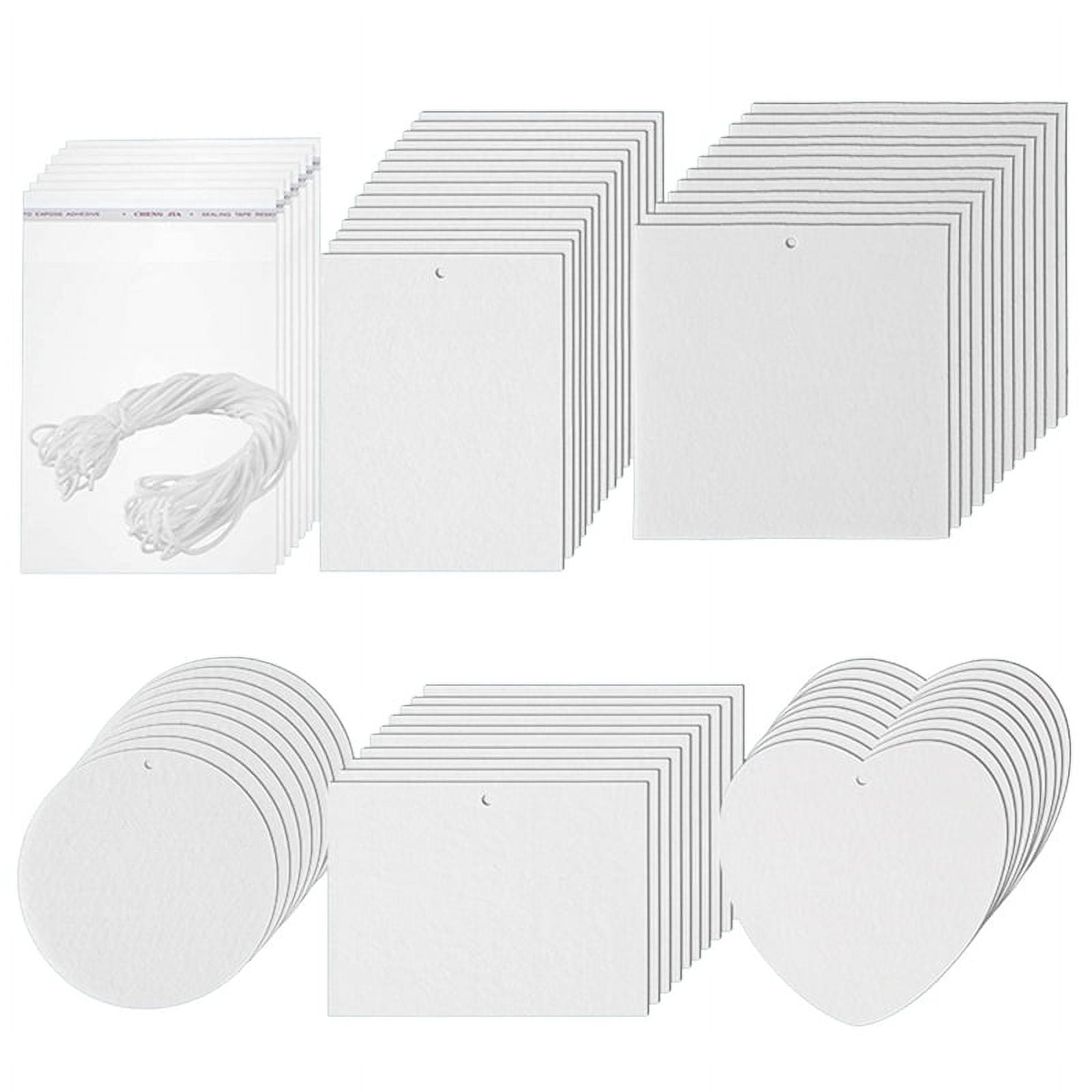 50PCS Sublimation Air Freshener Sheets Felt Air Freshener Rectangle ...