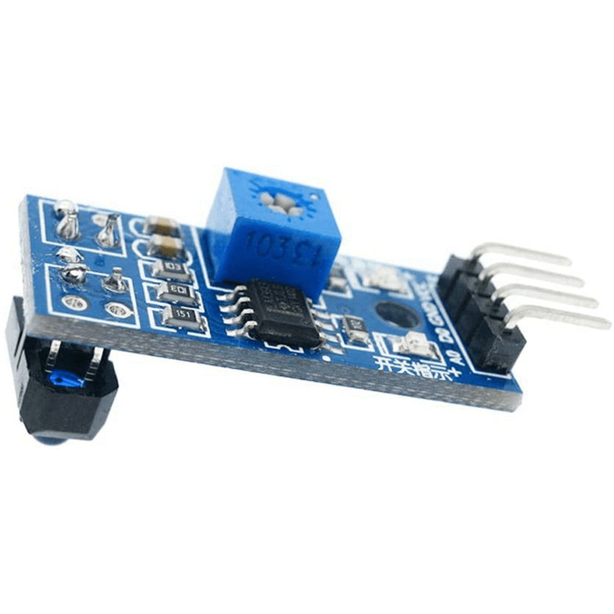 50PCS TCRT5000 Infrared Reflective Sensor Module IR Barrier Line Track ...