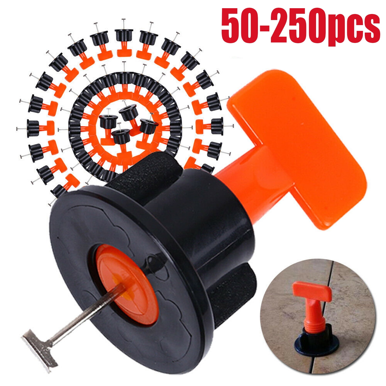 50pcs Tile Positioning Leveler T Type Tile Correction Leveler Reusable