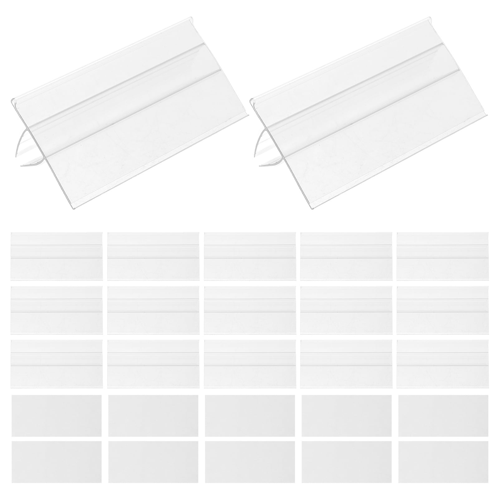 CIMAXIC Transparent Plastic Shelf Clips Versatile Wire Rack Accessories ...