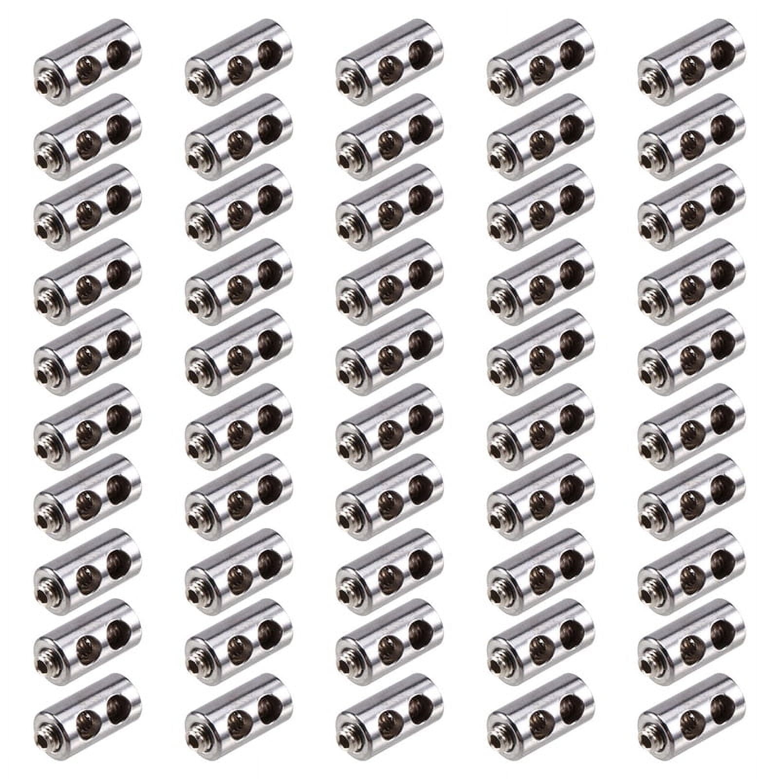 50PCS for 2-3mm Wire Rope Clip Clamp Cable Fastener Adjustable Screw ...