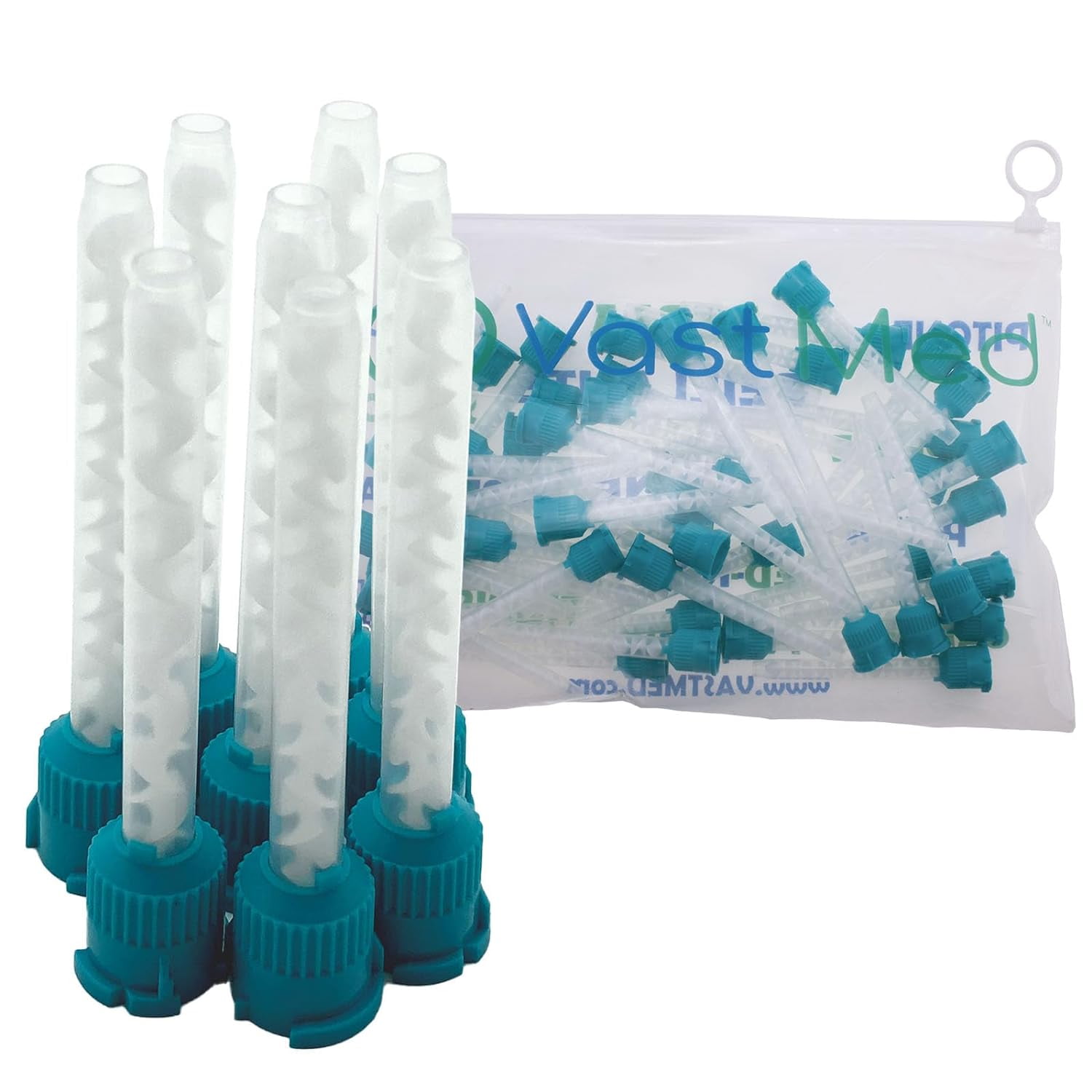 50PCs Dental Grade Dental Impression Mixing Tips by VASTMED | Dental ...