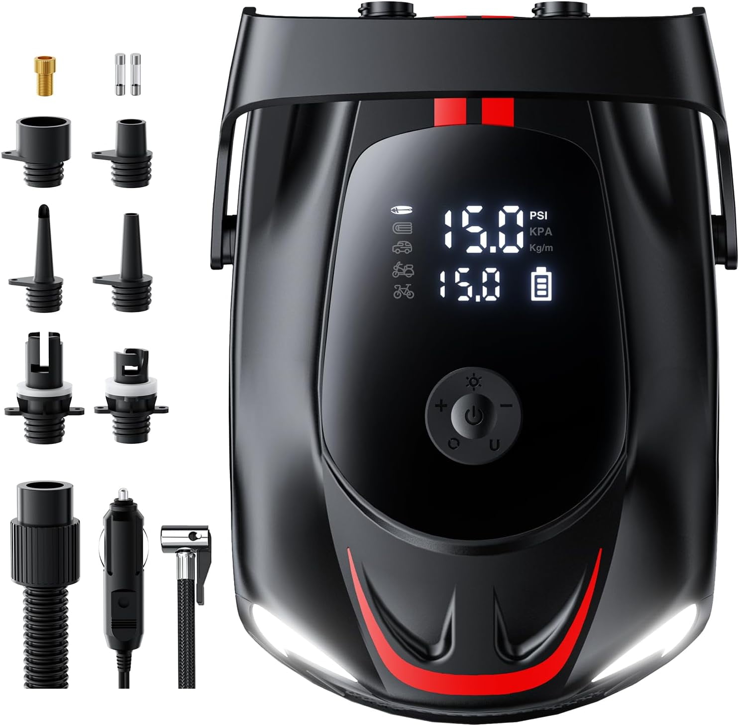 50PSI Paddle Board Pump Electric Portable, SUP Air Pump for Paddleboard ...