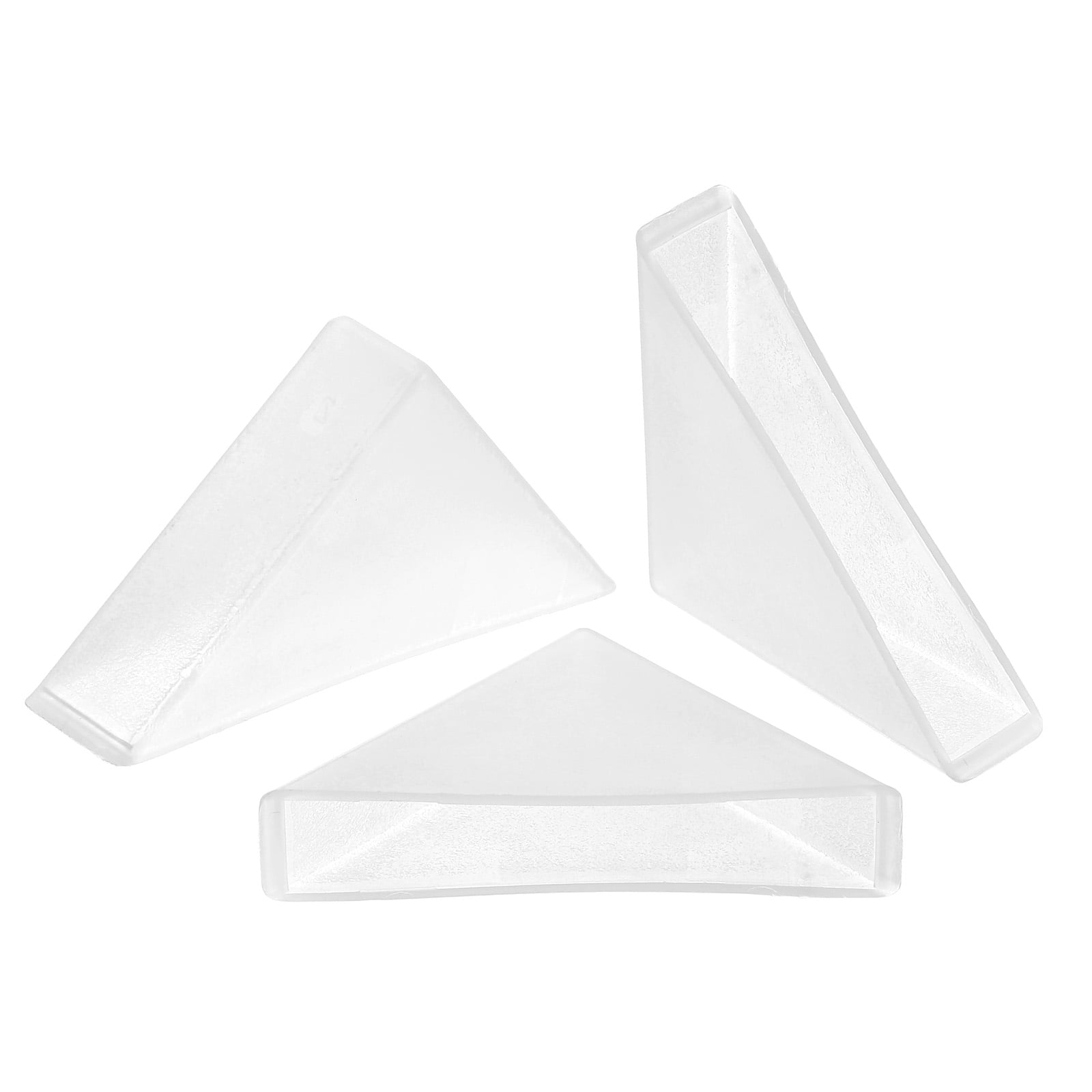 50Pack Corner Protectors 12x66mm Plastic Right Angle Corner Guards ...