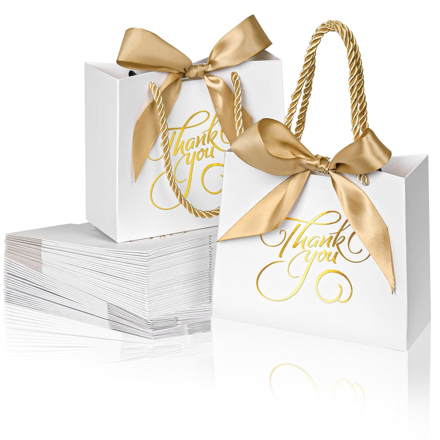 White Gift Bags Bulk