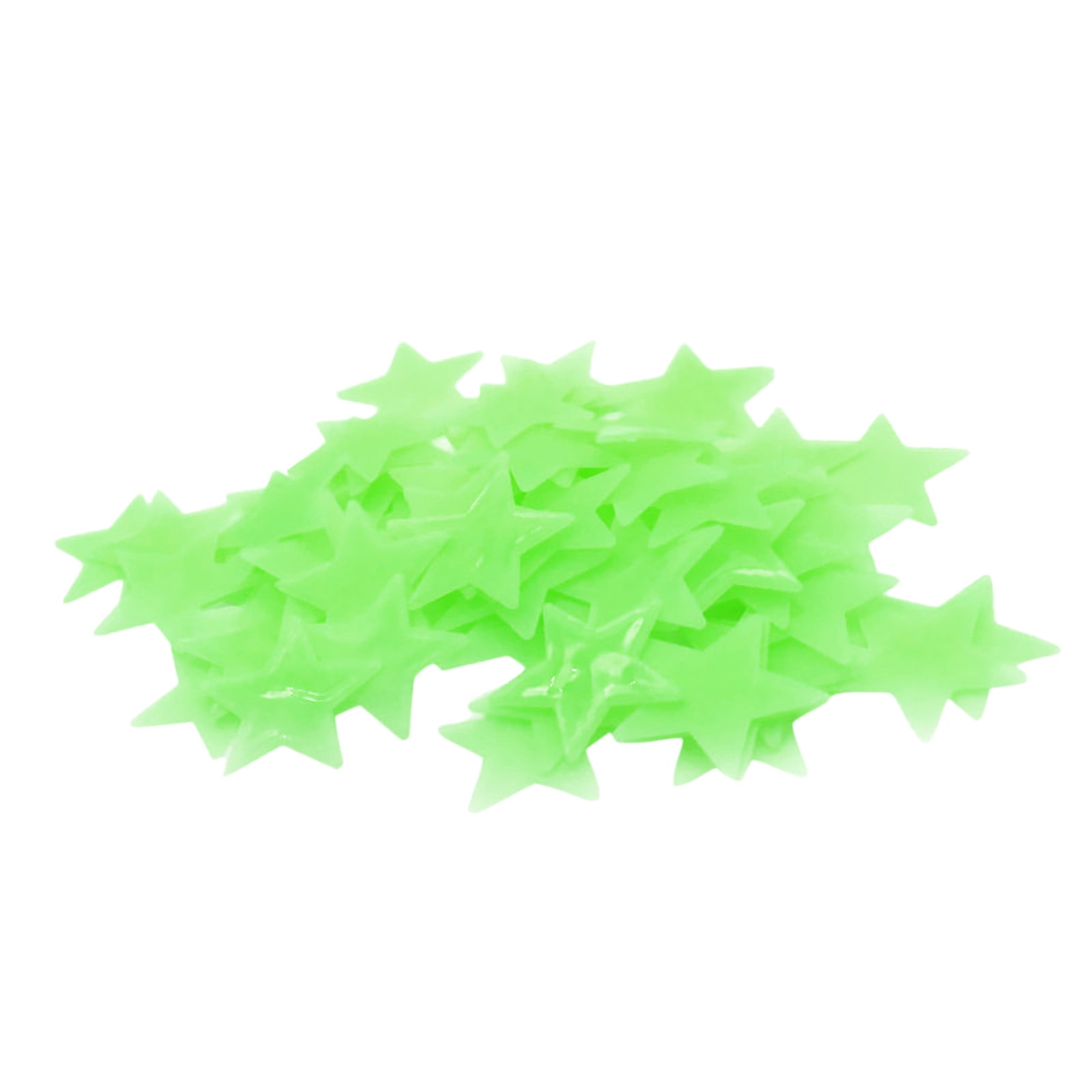 (50Pc Luminous Stickers), Yuseik Luminous Snowflake Luminous Sticker ...