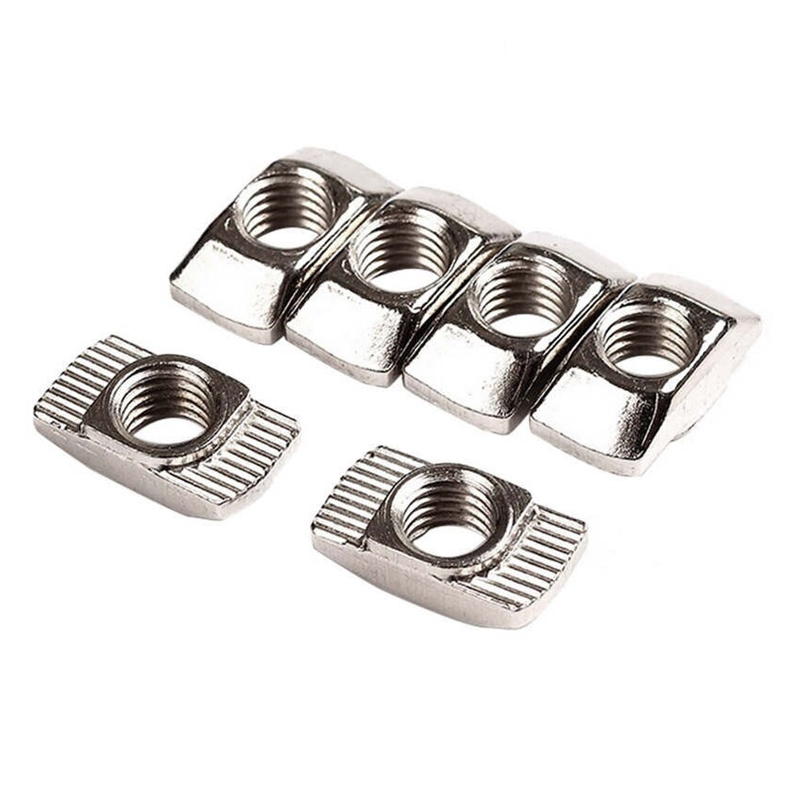 50Pc M3/M4/M5*10*6 T Nut Slot T-nut Sliding for 20 Series T Nut Hammer ...
