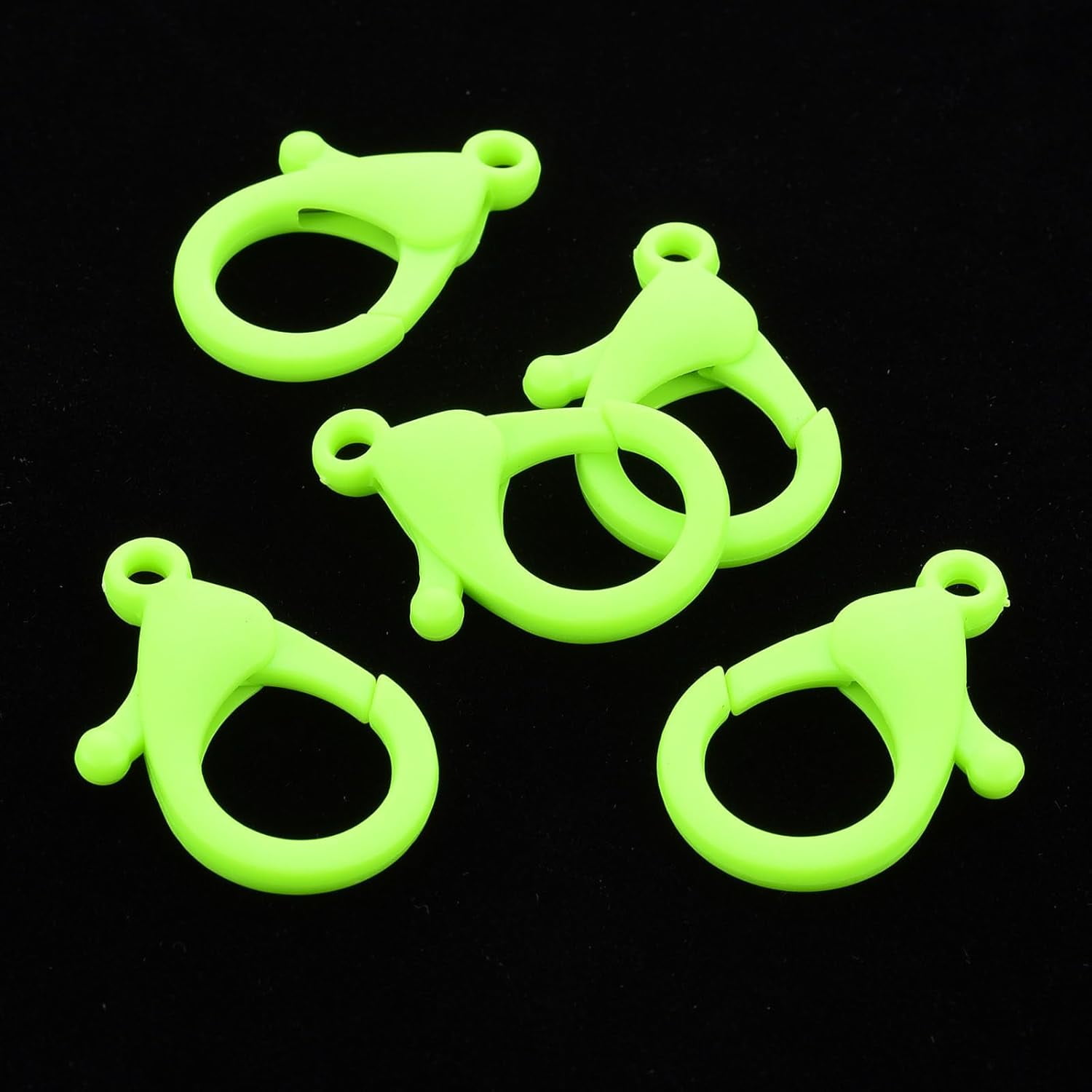 50Pc Plastic Lobster Claw Clasps Plastic Lobster Claw Clasps Jewelry ...