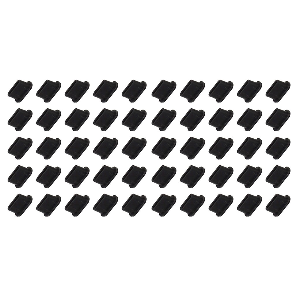 50Pc Universal Type C Anti Dust Caps Silicone USB C Dust Cover Type-C ...