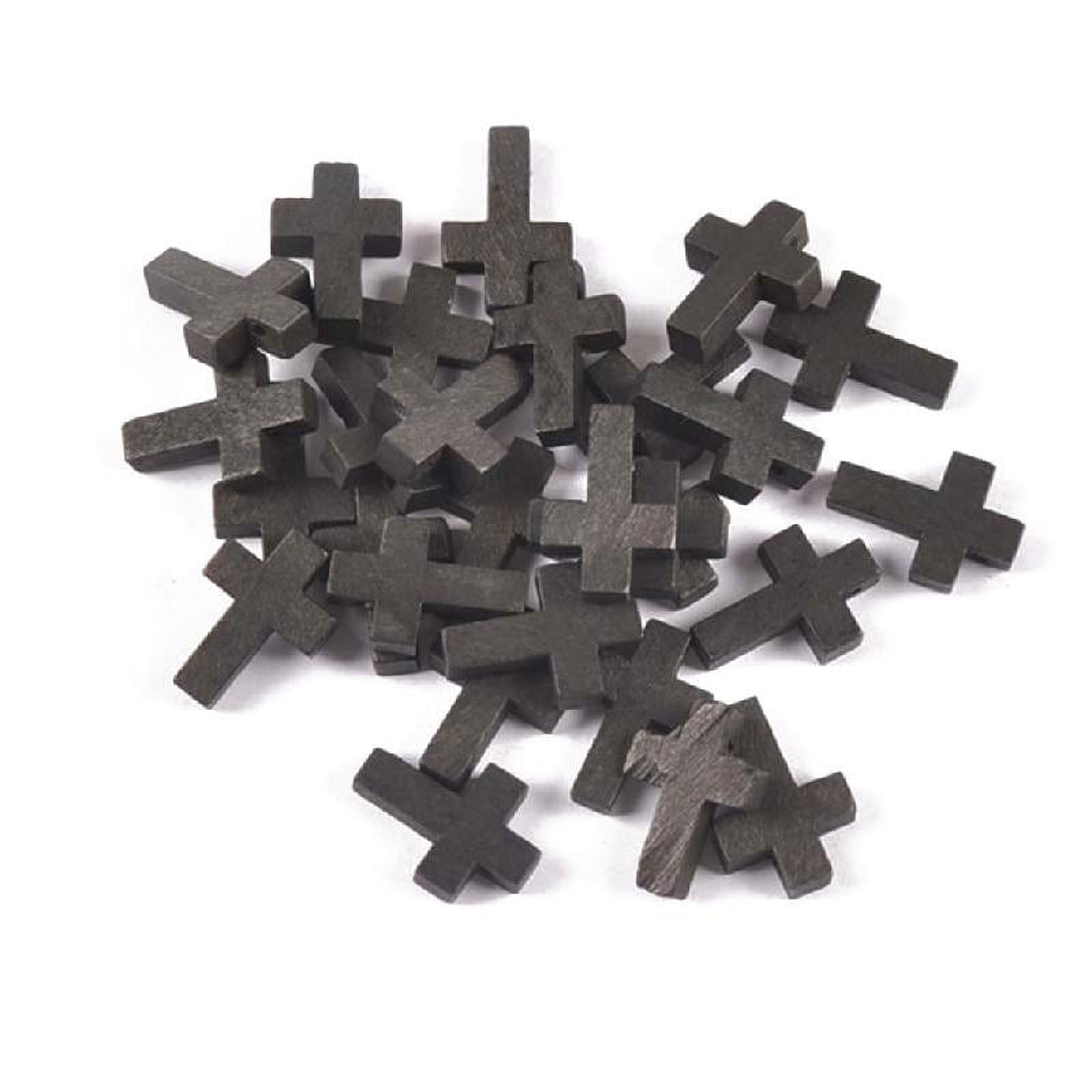 50Pc Wood Handheld Cross Hand Held Palm Cross Prayer Cross Comfort DIY ...