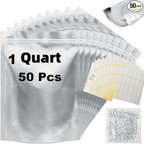 50pc Mylar Bags + 50 Boxes Strawberry Crush Exotic 3.5g Storage Set ...