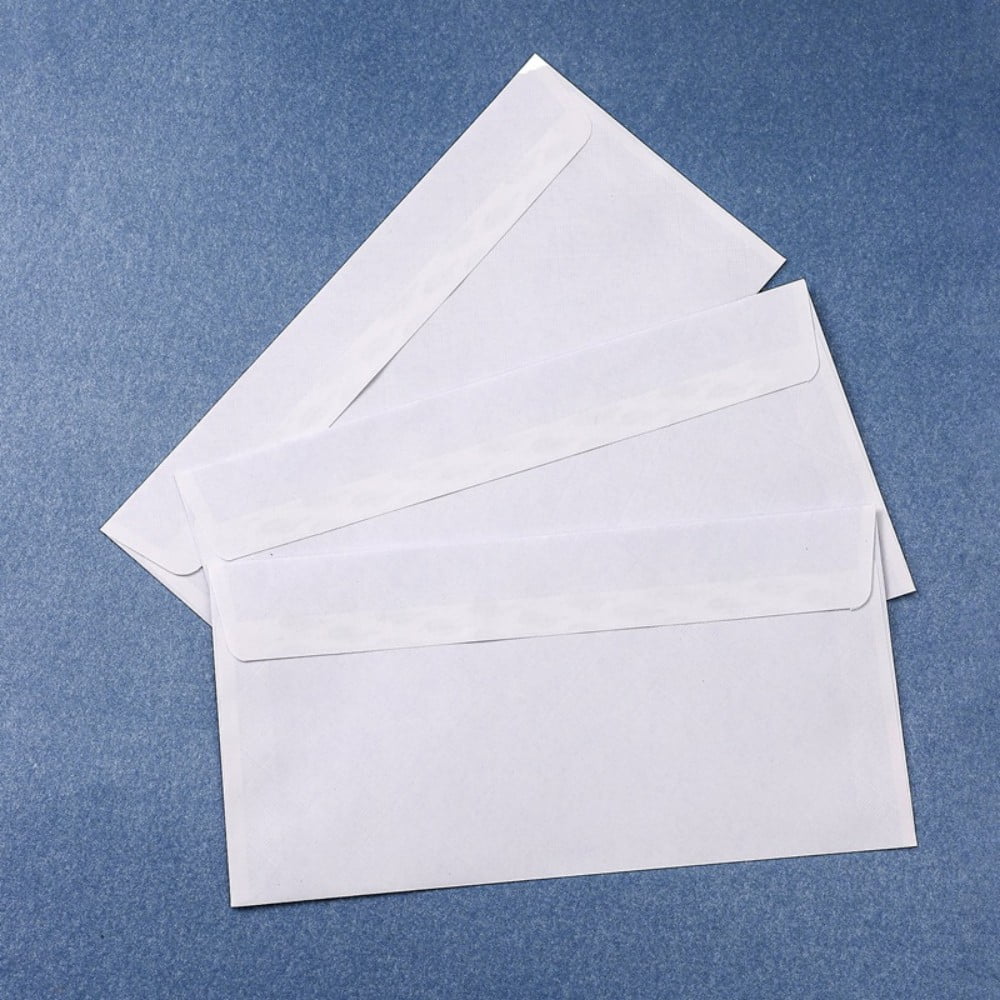 50Pcs #10 Security Self-Seal Envelopes, Premium Security Tint Pattern ...