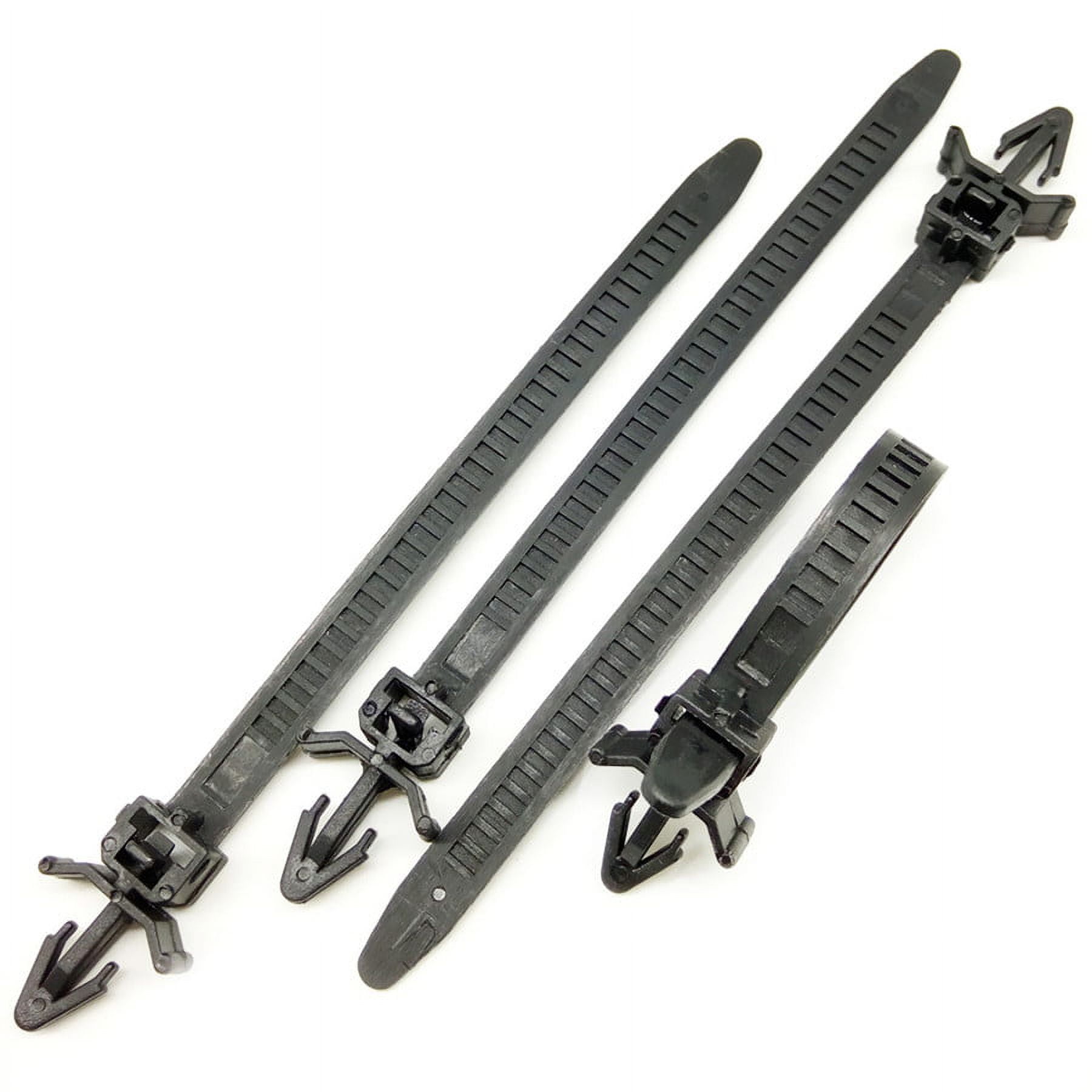 50Pcs 145mm Car Tie Wrap Cable Fastener Releasable Nylon Bundled Band ...