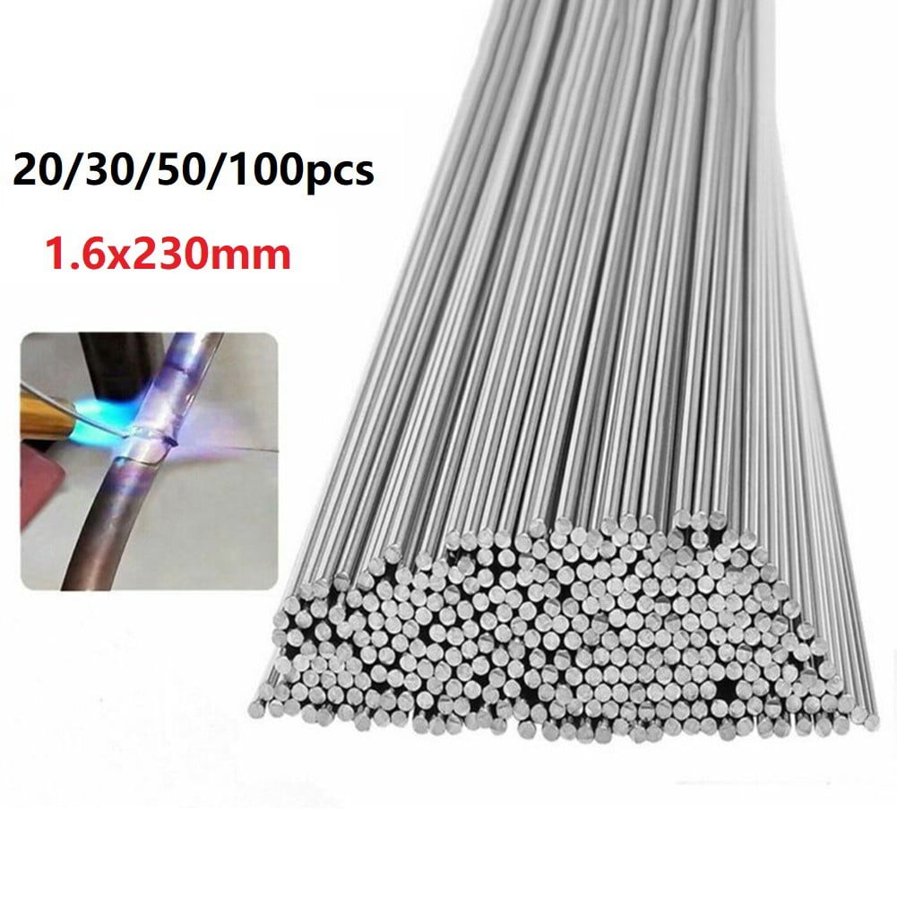 50Pcs 20/30/50/100Pcs Aluminium Welding Rods Wire Brazing Easy Melt ...
