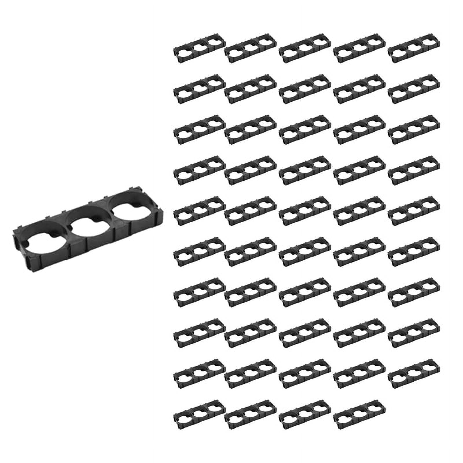 50Pcs 21700 Lithium Cell Spacer Triple Battery Holder Bracket Battery ...