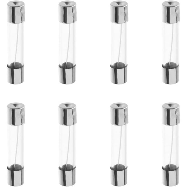 50Pcs 250V 0.5A Fast Blow Glass Fuse 6mm x 30mm Glass Tube Fuse Fast Blow Fuses - Walmart.com