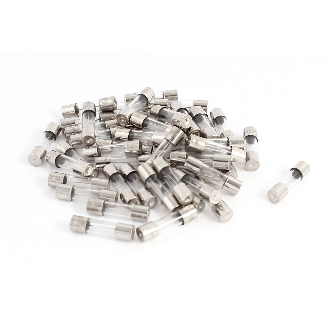 50Pcs 250V 10A F10AL Quick Blow Glass Tube Fuses 5 x 20mm - Walmart.com