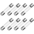 50pcs 250v 8a Fast Blow Glass Fuse 6mm X 30mm Glass Tube Fuse Fast Blow Fuses