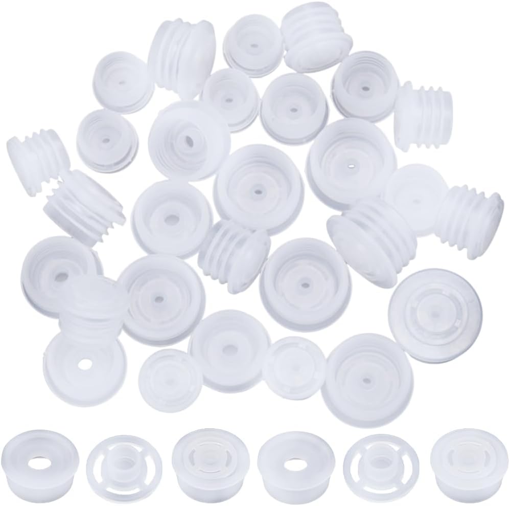 50Pcs 3/4 Inch Salt and Pepper Shaker Stoppers Dustproof Salt Shaker ...