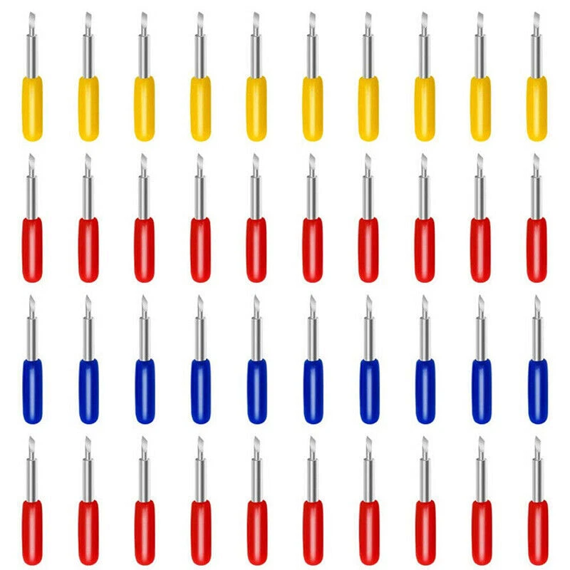 50Pcs 30°/45°/60° Roland Cutting Plotter Vinyl Cutter Blade Knife ...