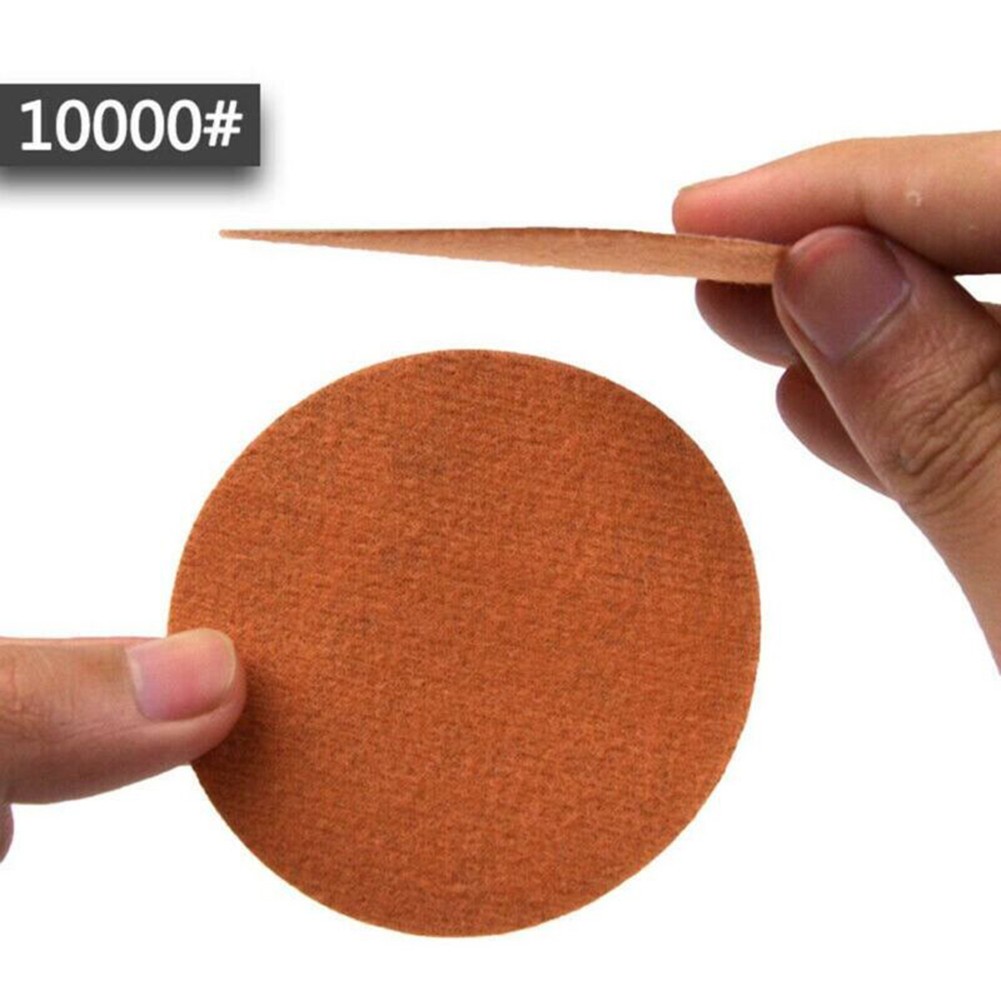 50Pcs 3Inch Wet Dry Sandpaper Sanding Discs For Grinding Polishing Wood ...