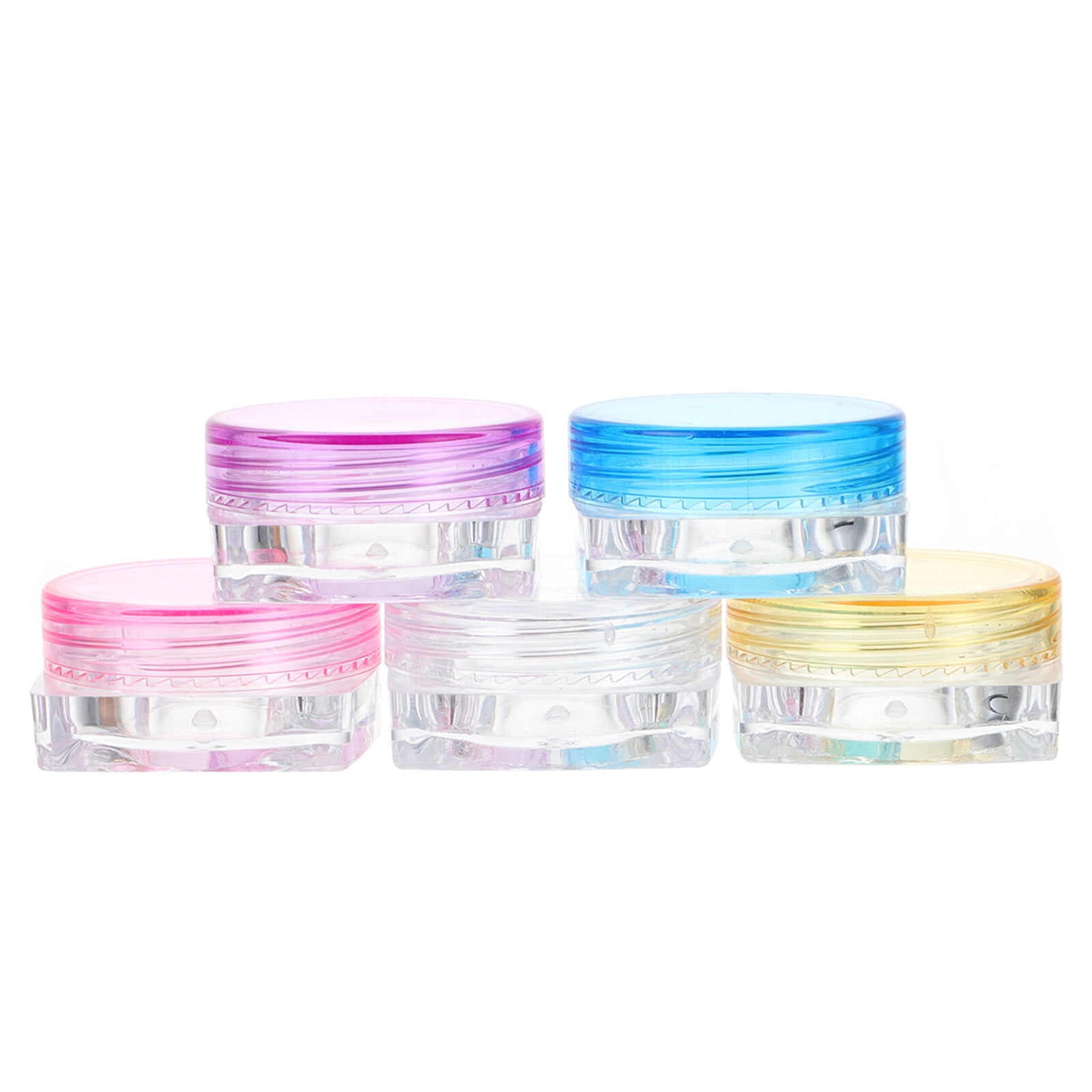 Greenadscape Small Sample Jars Cosmetics Storage Jars Assorted Color ...