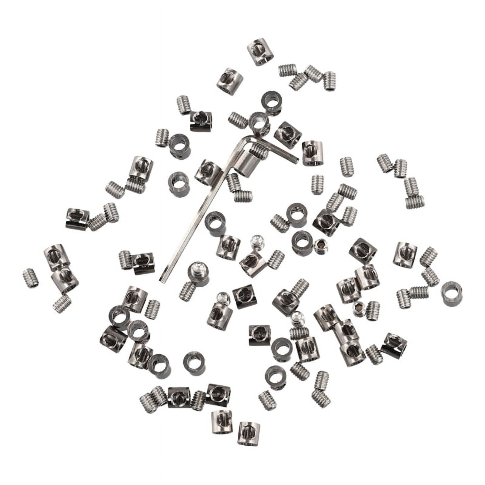 50Pcs 3mm Wire rope clamp For cable fastener clip - Walmart.com